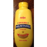 Meijer Original Mustard: Calories, Nutrition Analysis & More | Fooducate