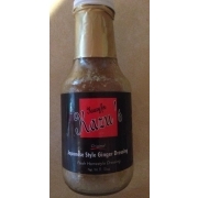 Krazy For Kazu's Dressing, Japanese Style Ginger: Calories, Nutrition ...