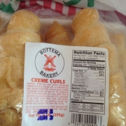 User added: Bottema Bakery, Creme Curls: Calories, Nutrition Analysis ...
