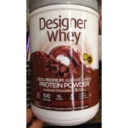 Designer Whey 100% Premium Natural Whey Protein Powder, Gourmet ...