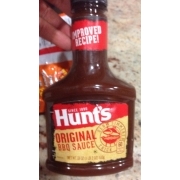 Hunt's Original Bbq Sauce: Calories, Nutrition Analysis & More | Fooducate