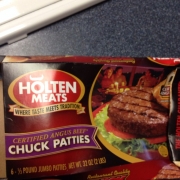 User added: Holten meats, Jumbo angus beef chuck patties: Calories ...