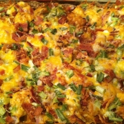 AFV Loaded Potato and Buffalo Chicken Casserole: Calories, Nutrition ...
