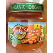 Earth's Best First Carrots, Stage 1: Calories, Nutrition Analysis ...