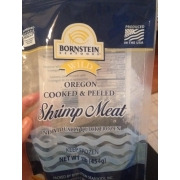 Bornstein Sea Food Oregon Cooked & Peeled Shrimp Meat: Calories ...