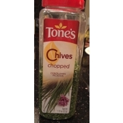 Tone's Chives, Chopped: Calories, Nutrition Analysis & More | Fooducate