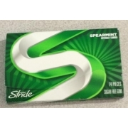 Stride Gum, Sugarfree, Spearmint: Calories, Nutrition Analysis & More ...