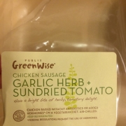 User added: greenwise, greenwise, Chicken sausage: Calories, Nutrition ...