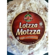 Brew Pub Lotzza Motzza, Sausage & Pepperoni Pizza: Calories, Nutrition ...
