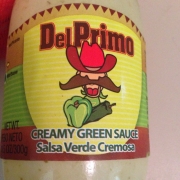 User added: Del Primo, Creamy Green Sauce (Salsa verde cremosa ...