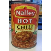 Nalley Chili Con Carne With Beans, Hot: Calories, Nutrition Analysis ...