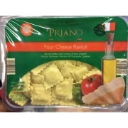 Priano Four Cheese Ravioli: Calories, Nutrition Analysis & More | Fooducate