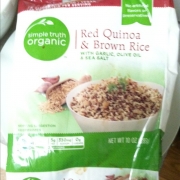 User added: simple truth organic, Red quinoa & brown rice: Calories ...
