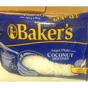 Baker's Coconut, Angel Flake, Sweetened: Calories, Nutrition Analysis ...