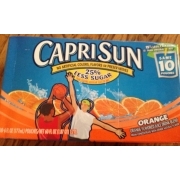 Capri Sun Juice Drink, Orange: Calories, Nutrition Analysis & More ...