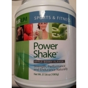 Purium Sports & Fitness, Power Shake, Apple Berry Flavor: Calories ...