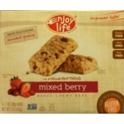 Enjoy Life Mixed Berry Baked Chewy Bars: Calories, Nutrition Analysis ...