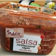 Sabra Salsa Restaurant Style Medium: Calories, Nutrition Analysis ...