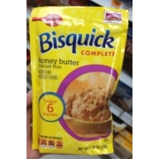 Betty Crocker Bisquick Complete, Honey Buttter Biscuit Mix: Calories ...