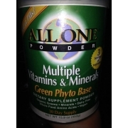 All One Powder Multiple Vitamin And Minerals, Dietary Supplement ...