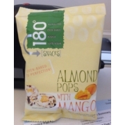 180 Degree Almond Pops With Mango, Snacks: Calories, Nutrition Analysis ...