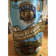 Lundberg Organic Rice Cakes, Koku Seaweed: Calories, Nutrition Analysis ...