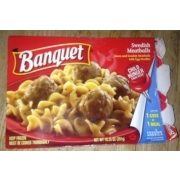 Banquet Swedish Meatballs: Calories, Nutrition Analysis & More | Fooducate