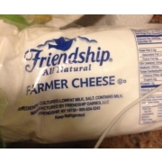 Friendship All Natural Farmer Cheese: Calories, Nutrition Analysis ...