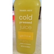Trader Joe's Cold Pressed Juice, Yellow: Calories, Nutrition Analysis & More | Fooducate
