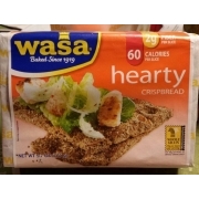 Wasa Crispbread, Hearty: Calories, Nutrition Analysis & More | Fooducate