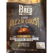 Brooklyn Bred All Natural Pizza Crust, Original: Calories, Nutrition ...