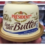 President Butter With Sea Salt Crystals: Calories, Nutrition Analysis ...