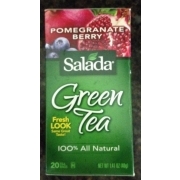 Salada Green Tea, Pomegranate Berry: Calories, Nutrition Analysis ...