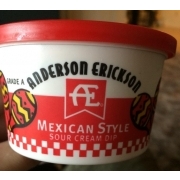 Anderson Erickson Mexican Style Sour Cream Dip: Calories, Nutrition ...