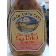Olde Cape Cod Olive Oil & Basil, Sun Dried Tomato: Calories, Nutrition ...