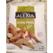 Alexia Oven Fries With Olive Oil, Rosemary And Garlic: Calories ...