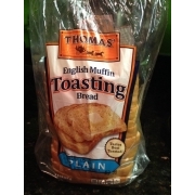 Thomas English Muffin, Toasting Bread: Calories, Nutrition Analysis ...