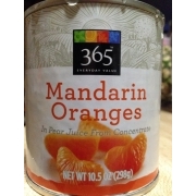 365 Everyday Value Mandarin Oranges: Calories, Nutrition Analysis ...