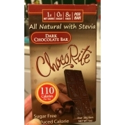 Choco Rite Dark Chocolate Bar: Calories, Nutrition Analysis & More ...