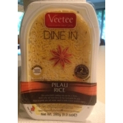 Veetee Dine In, Pilau Rice: Calories, Nutrition Analysis & More | Fooducate