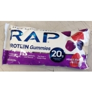Rap Protein Gummies, Mixed Berry Flavor: Calories, Nutrition Analysis ...