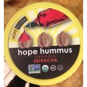 Hope Hummus Organic Sriracha: Calories, Nutrition Analysis & More ...