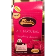 Panda All Natural Ingredients, Raspberry Licorice: Calories, Nutrition ...