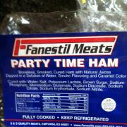 User added: Fanestil Meats, Party Time Ham: Calories, Nutrition ...