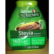 Safeway Kitchens Stevia Extract, Sweetener: Calories, Nutrition ...