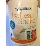 Isagenix IsaLean Shake, Creamy French Vanilla: Calories, Nutrition ...