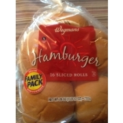 Wegmans Hamburger, Sliced Rolls: Calories, Nutrition Analysis & More ...