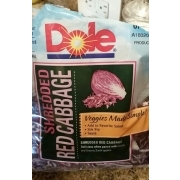 Dole Red Cabbage, Shredded: Calories, Nutrition Analysis & More | Fooducate
