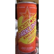 Rockstar Sparkling Energy Peach: Calories, Nutrition Analysis & More ...