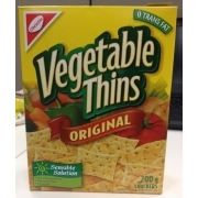 Christie Crackers, Vegetable Thins Original: Calories, Nutrition ...